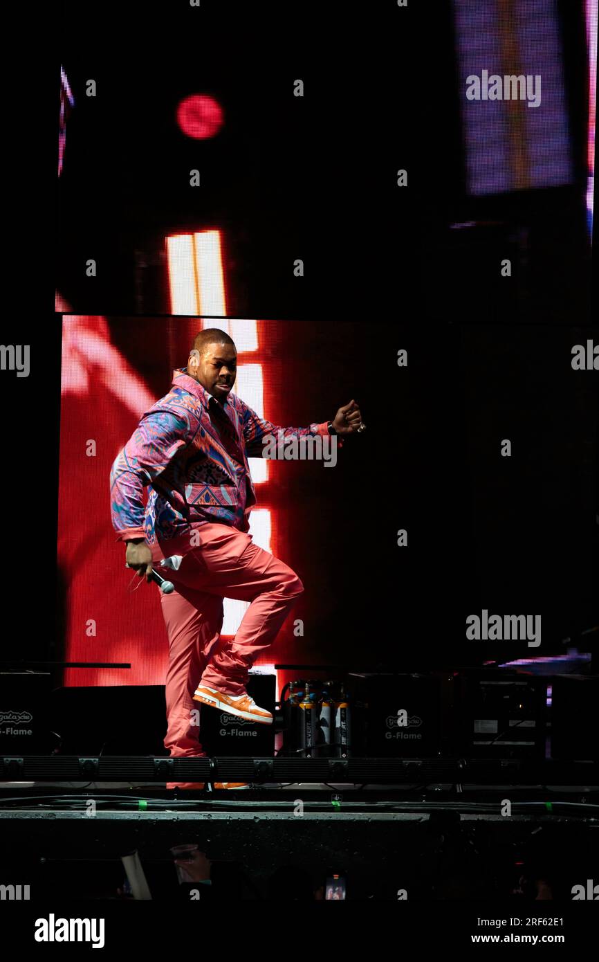 Toronto, Canada. 31st July, 2023. Busta Rhymes perform on stage in ...