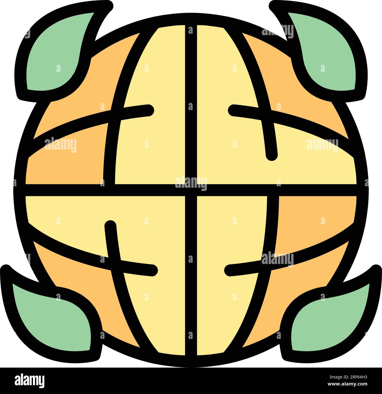 Global fair trade icon outline vector. People event. Center web color ...