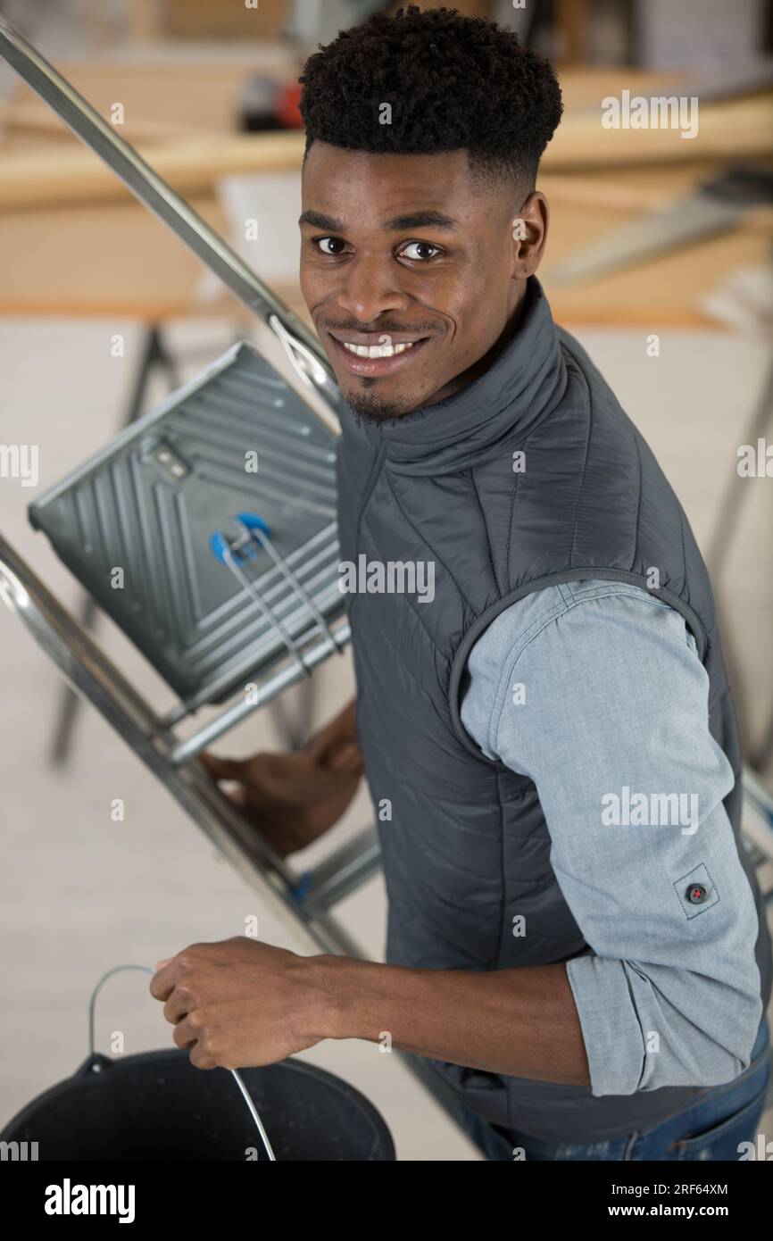 Close up man carrying tool hi-res stock photography and images - Alamy