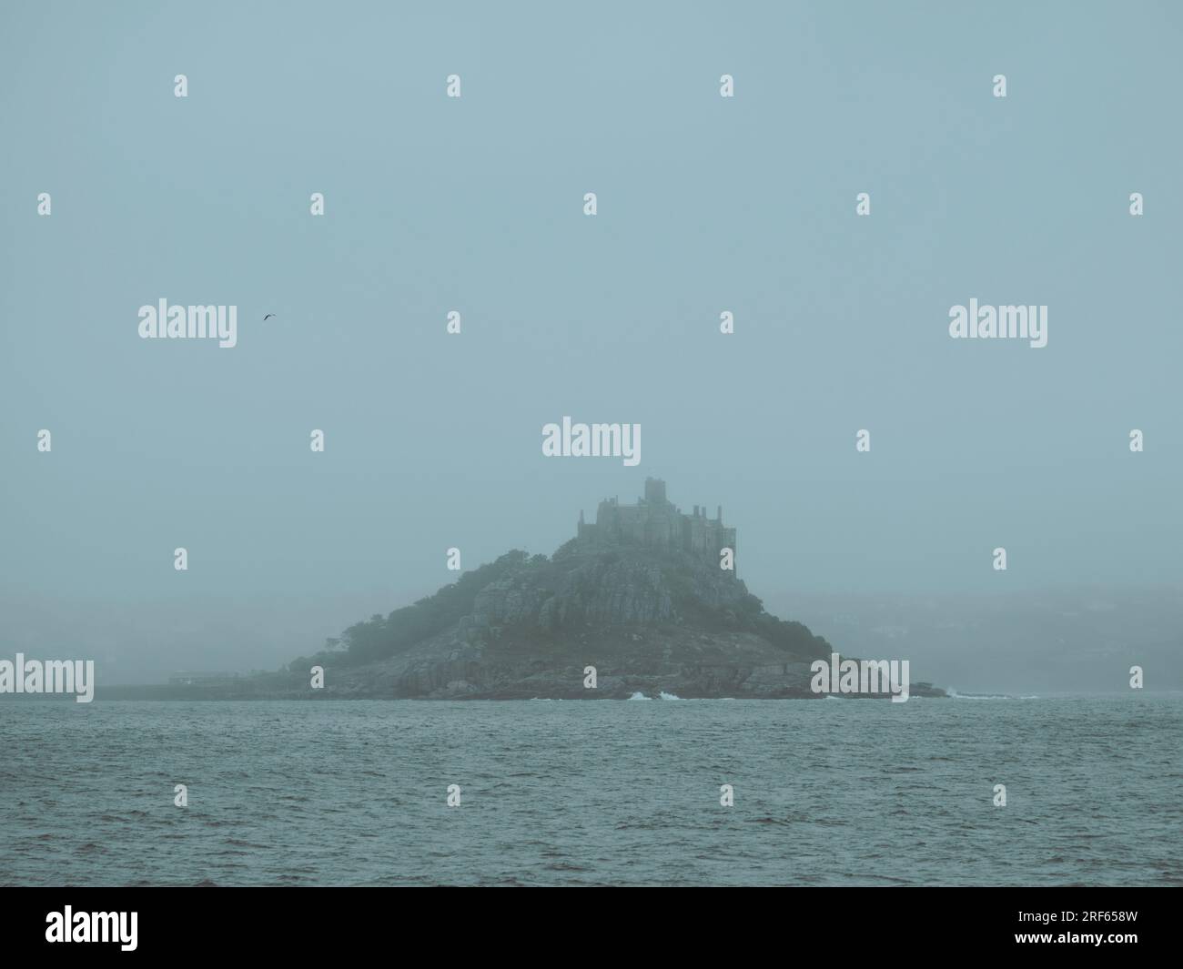 Saint Michael's Mount, Scenic Rocky tidal Island, Penzance, Cornwall ...