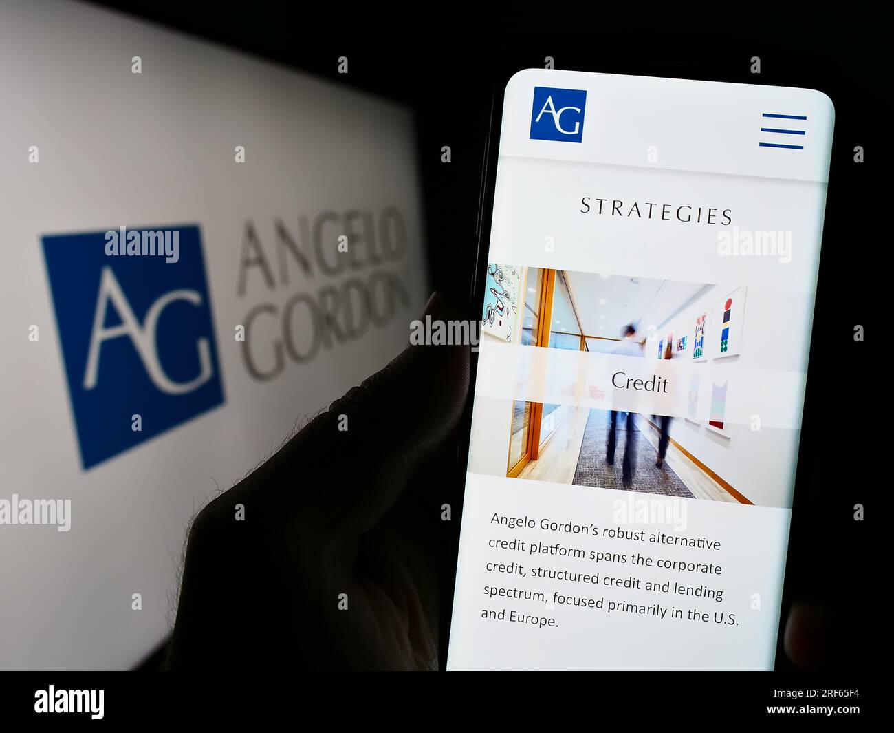 Angelo gordon logo hi-res stock photography and images - Alamy