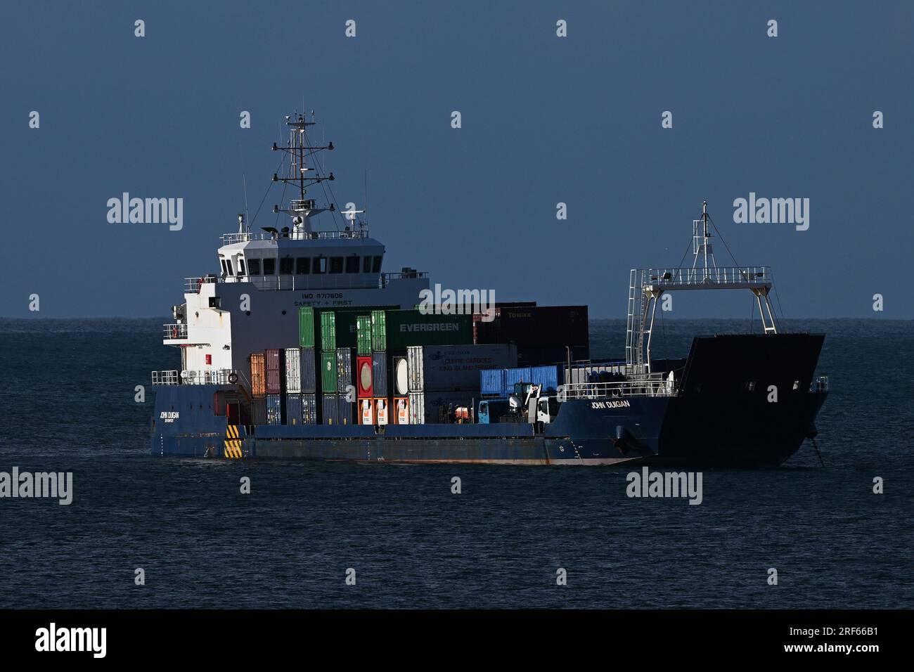 Australia. 16th May, 2023. The Bass Island Line's John Duigan Vessel is ...