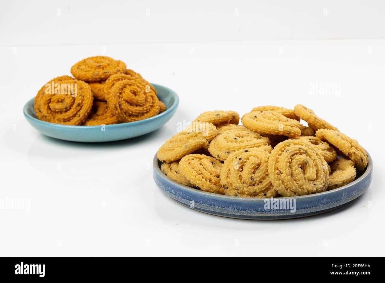 MURUKKU, Kerala special snack made using rice flour, isolated image ...