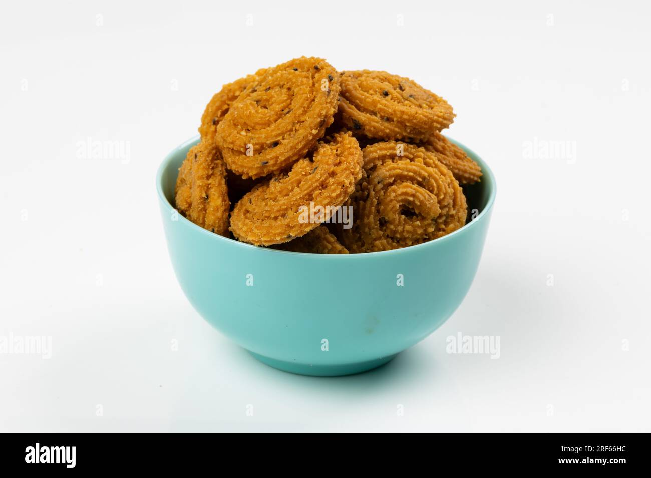 MURUKKU, Kerala special snack made using rice flour, isolated image ...