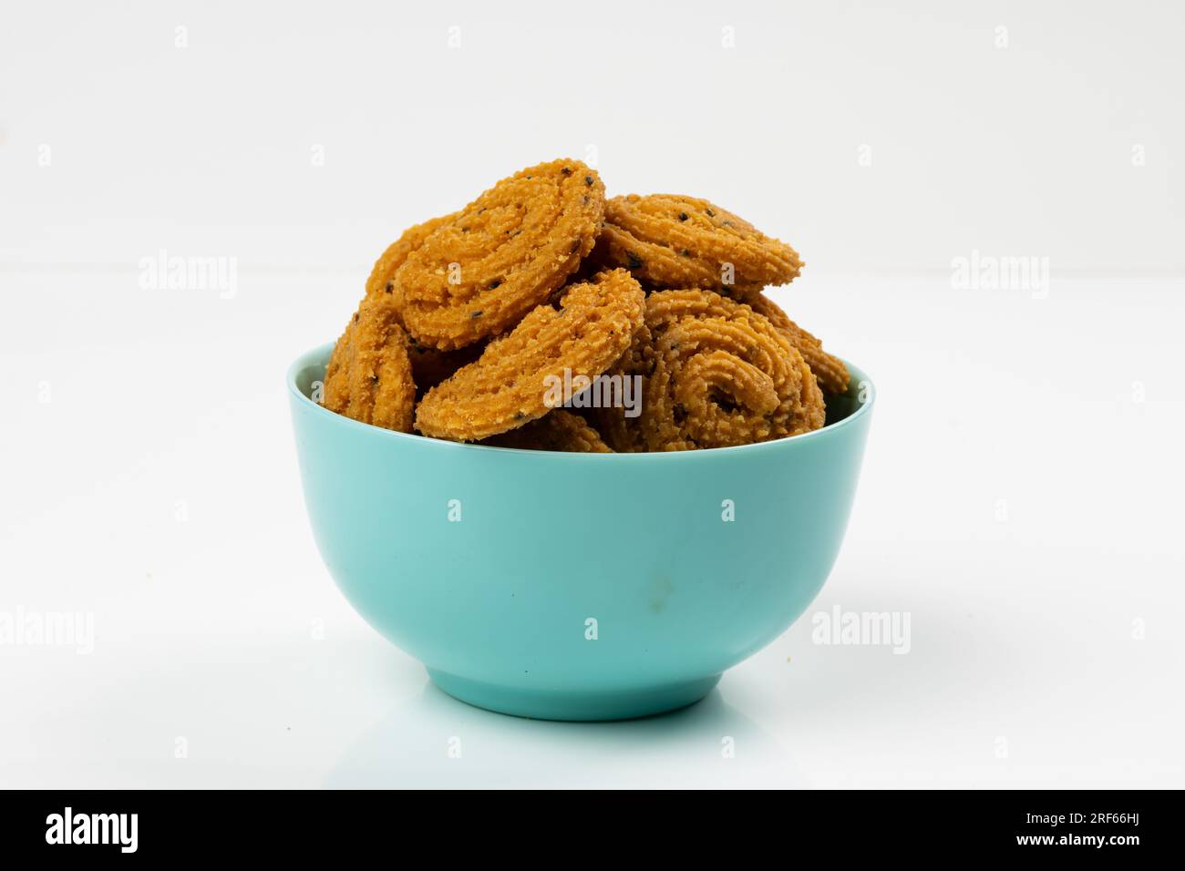 MURUKKU, Kerala special snack made using rice flour, isolated image ...