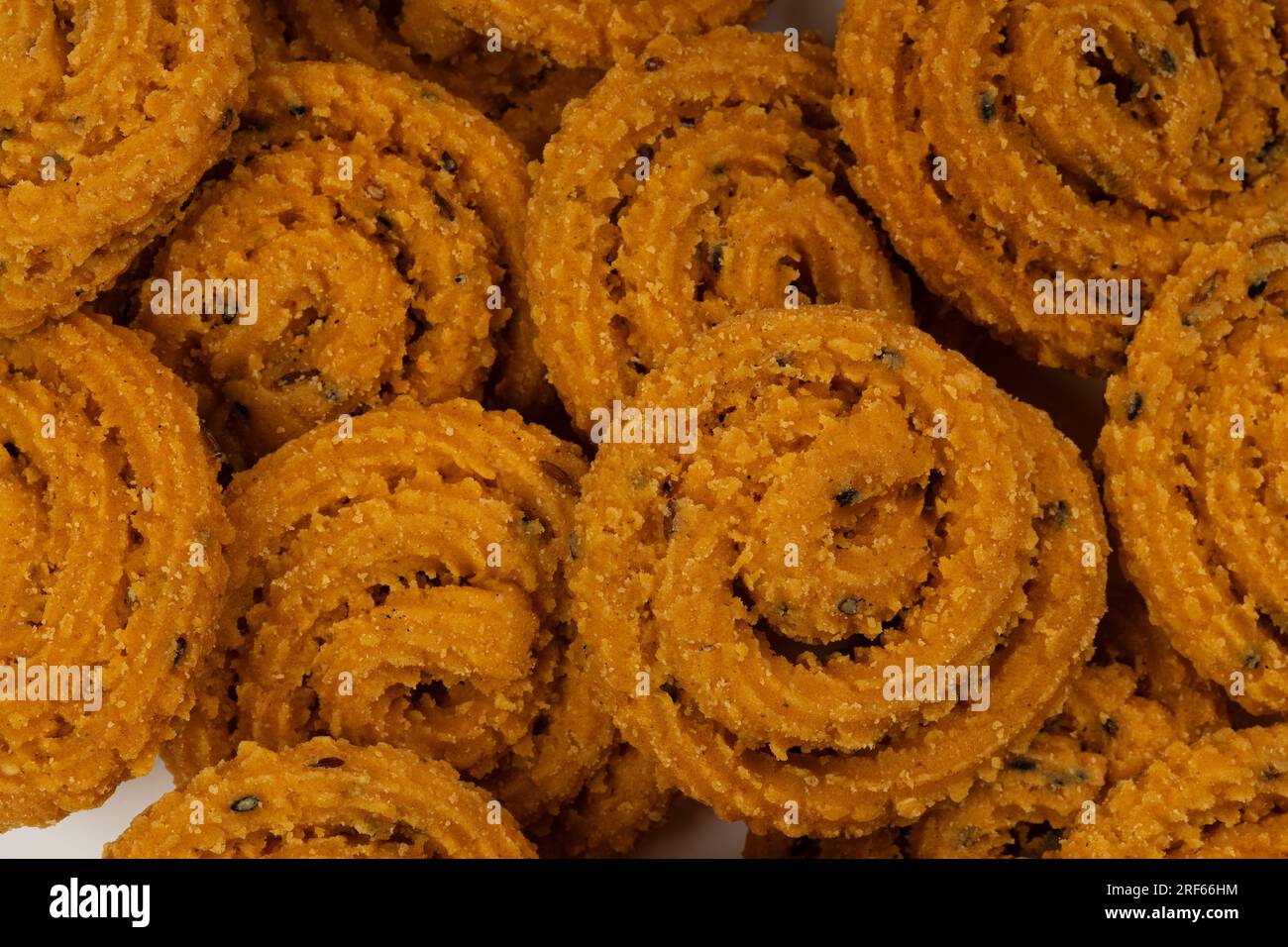 MURUKKU, Kerala special snack made using rice flour, isolated image ...