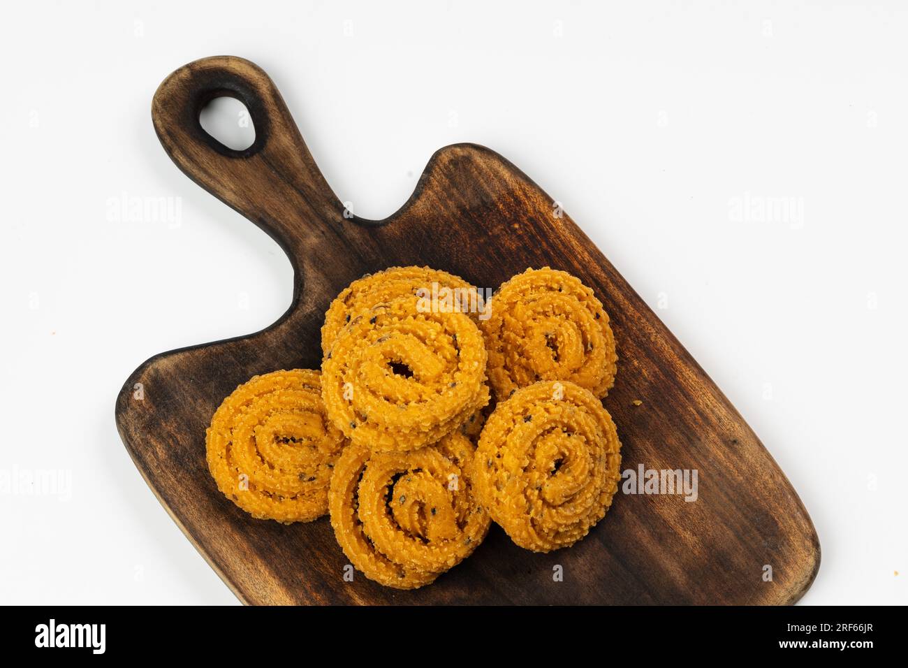 MURUKKU, Kerala special snack made using rice flour, isolated image ...