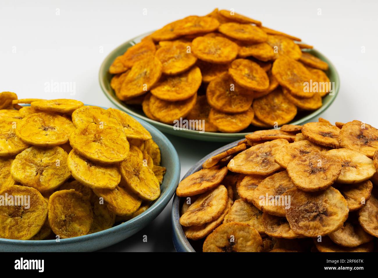 Kerala chips or Banana chips, cult snack item of Kerala ,Isolated image ...
