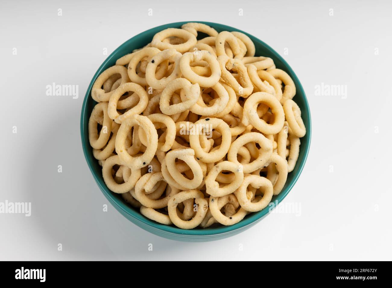 MURUKKU, ring shaped murukku ,south indian tasty snack item, isolated ...