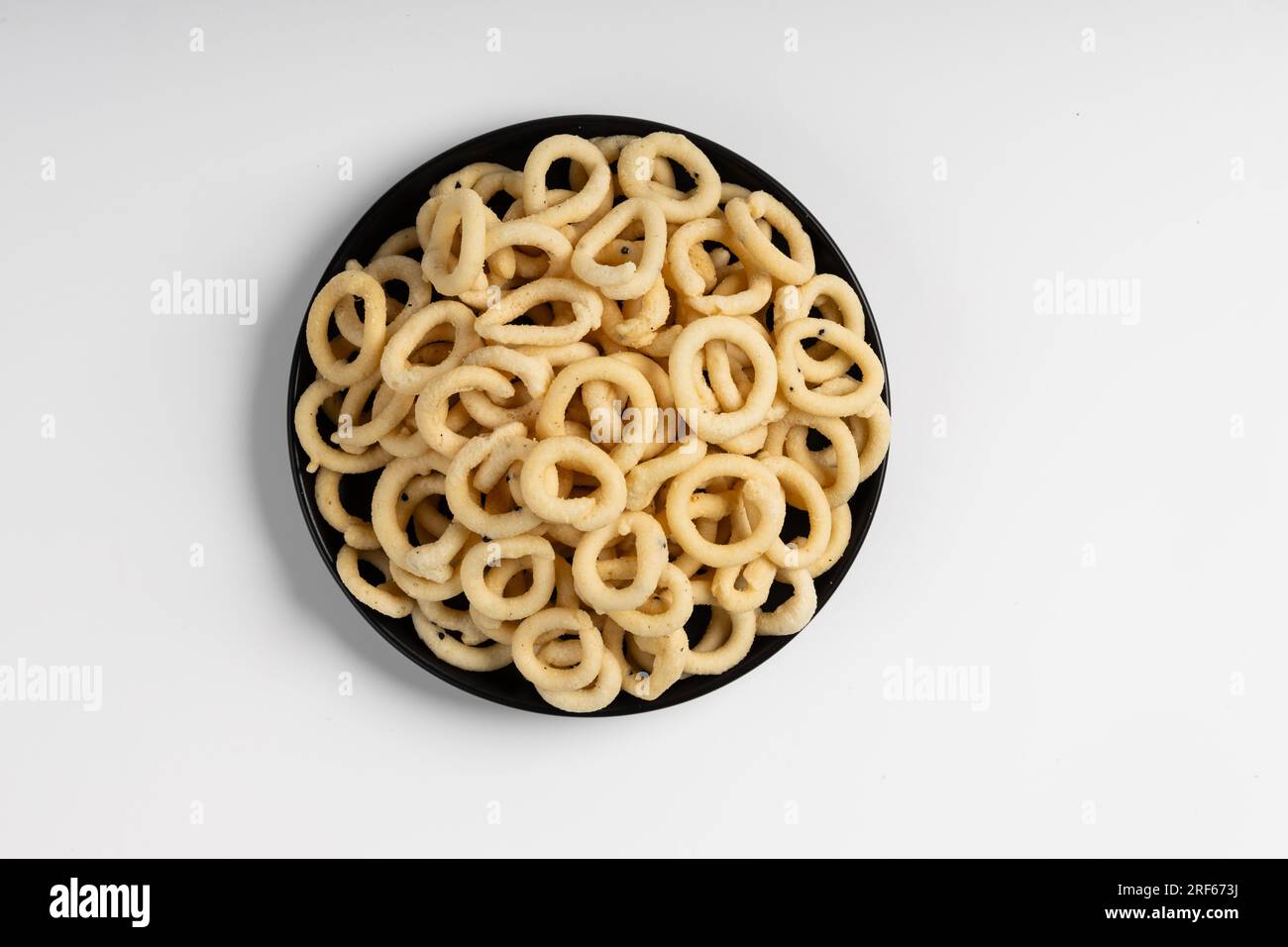 MURUKKU, ring shaped murukku ,south indian tasty snack item, isolated ...