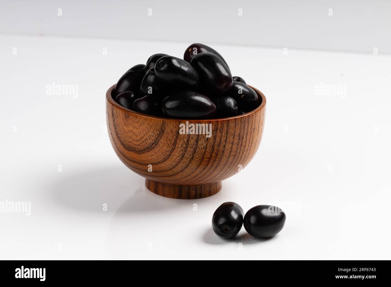 Java Plum or Indian Blackberry,isolated image with white background ...