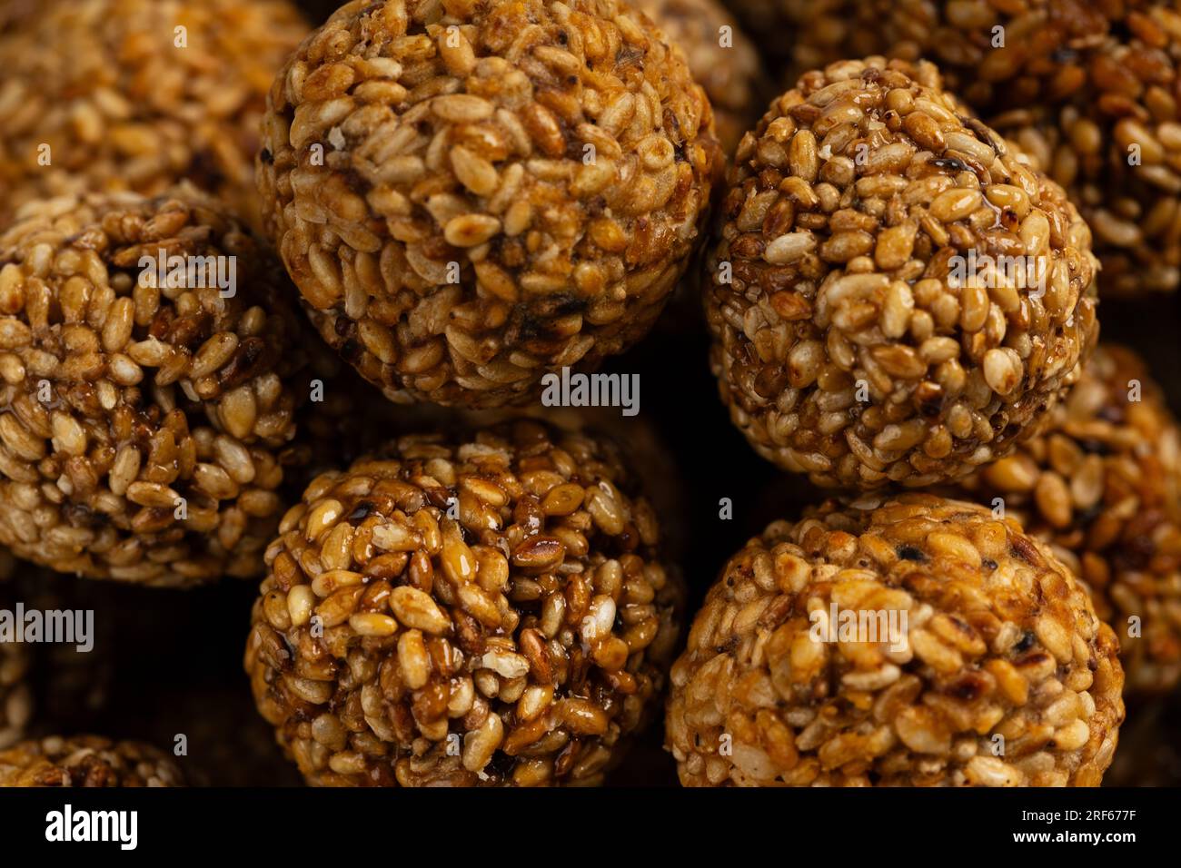 Sesame Ladoo or Ellunda or Til ladoo, a traditional Indian sweet treat ...