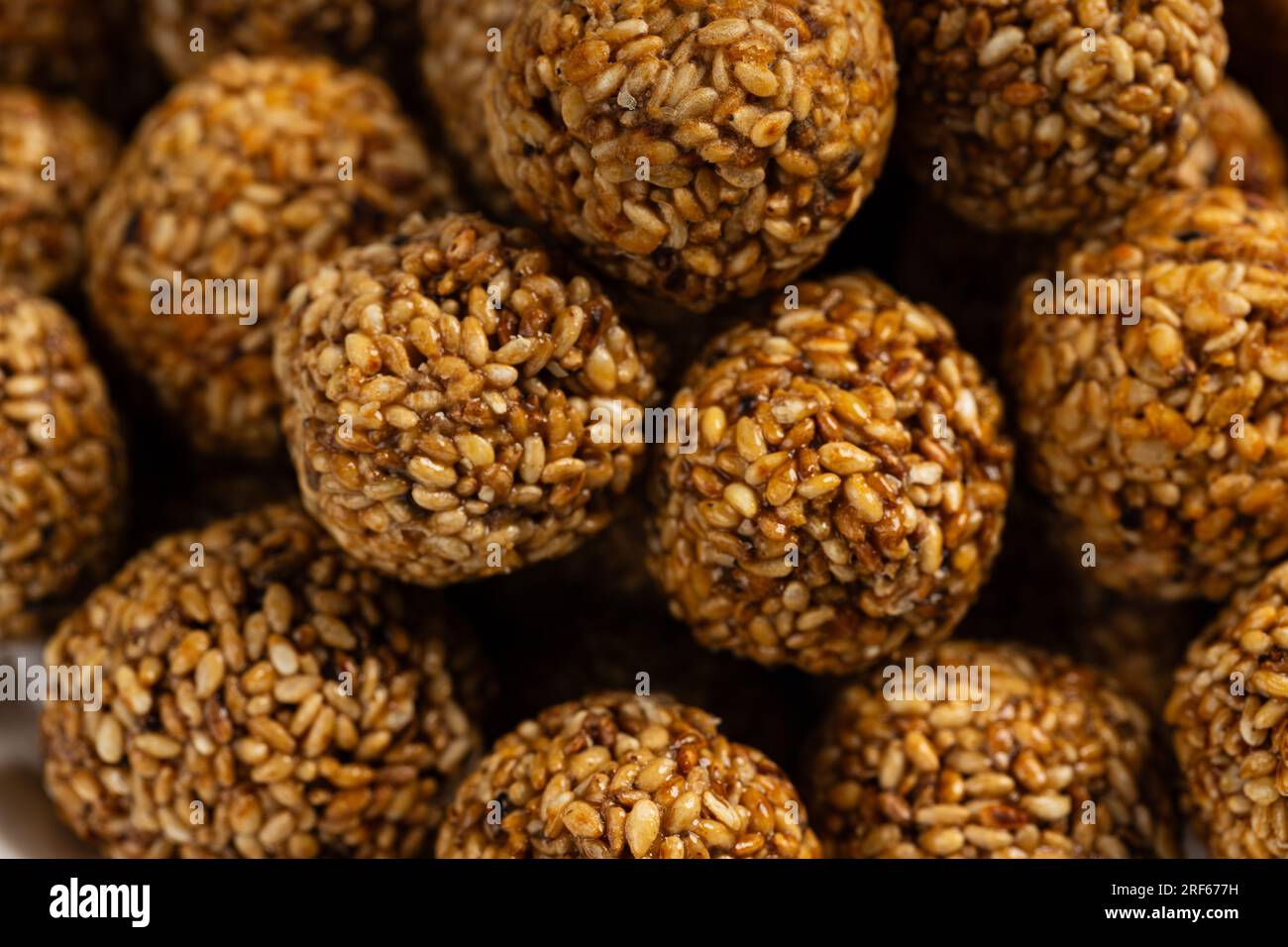 Sesame Ladoo or Ellunda or Til ladoo, a traditional Indian sweet treat ...