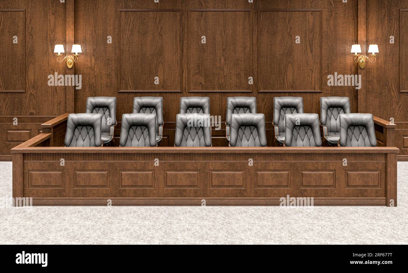 Witness stand in court hi-res stock photography and images - Alamy