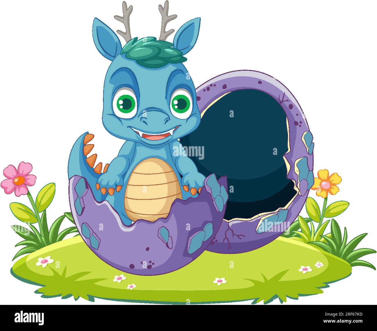 Dragon hatchling Stock Vector Images - Alamy