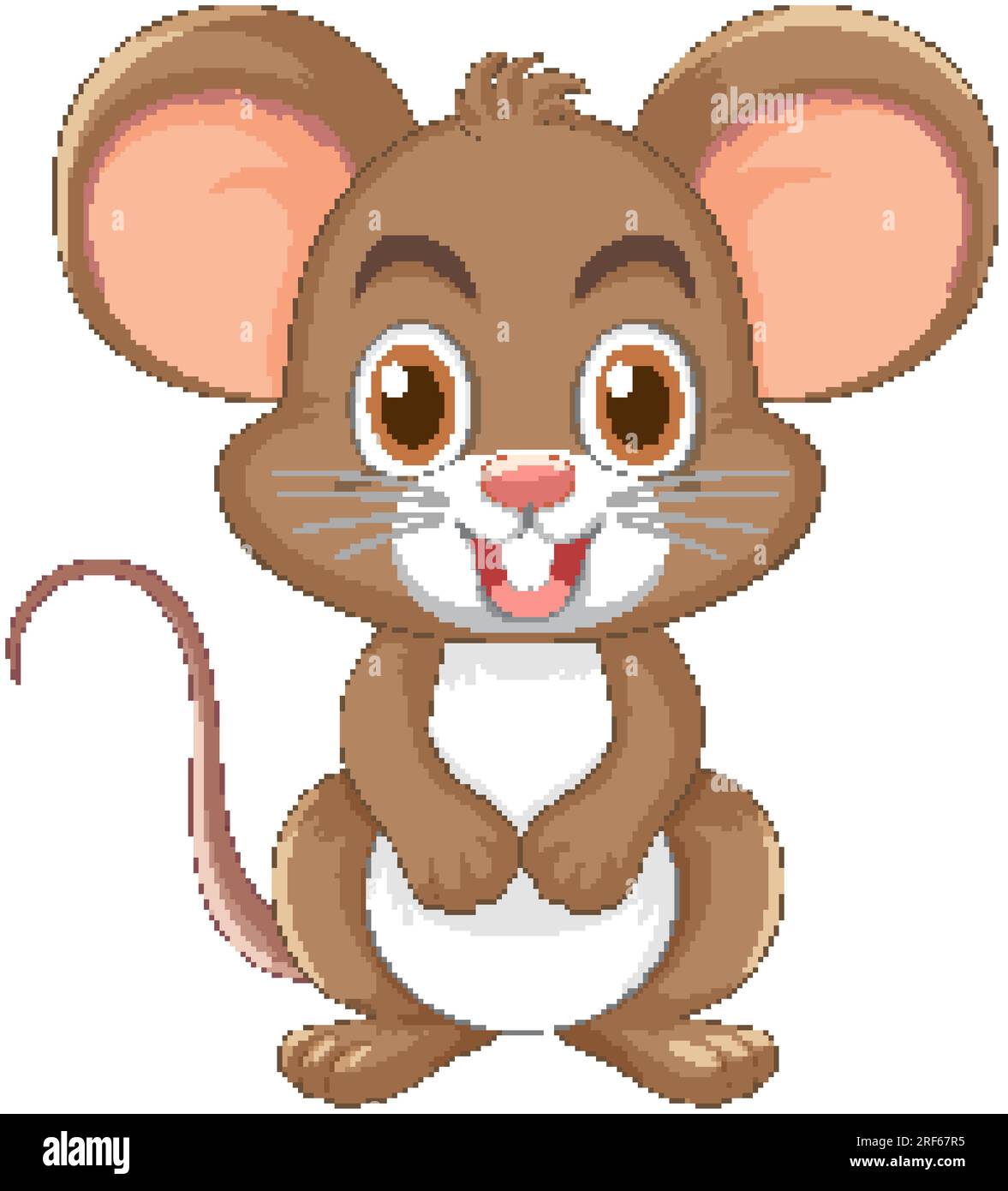 Playful mouse clipart Stock Vector Images - Alamy