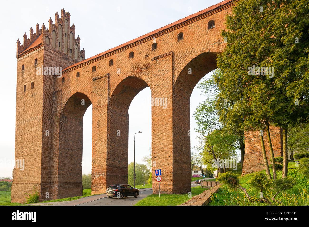 Brick Gothic gdanisko (dansker) of Brick Gothic castle a chapter house ...