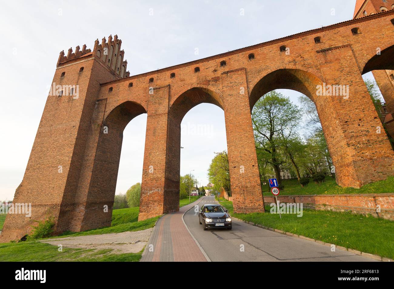 Brick Gothic gdanisko (dansker) of Brick Gothic castle a chapter house ...
