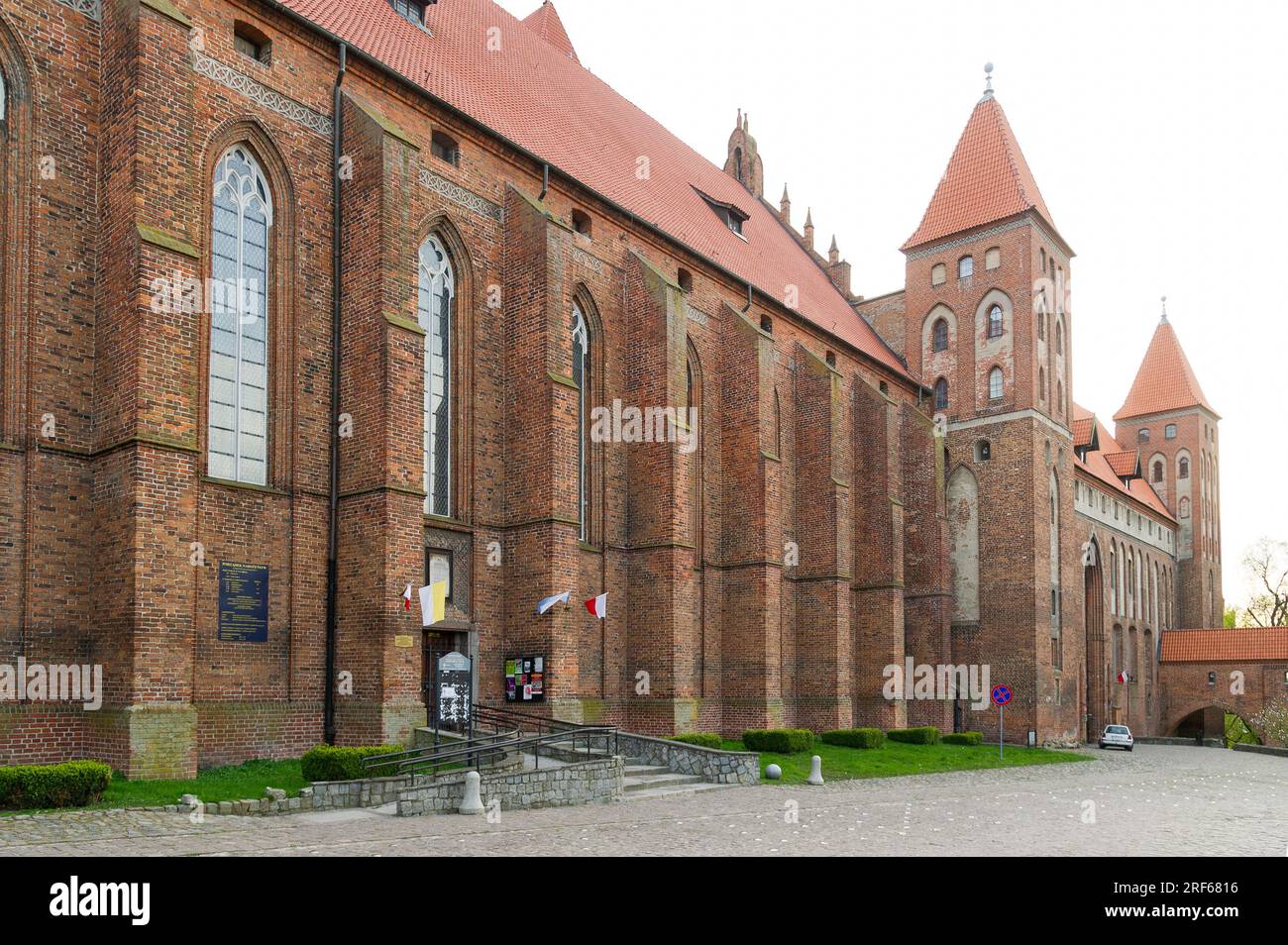 Brick Gothic castle a chapter house of Bishopric of Pomesania built in ...