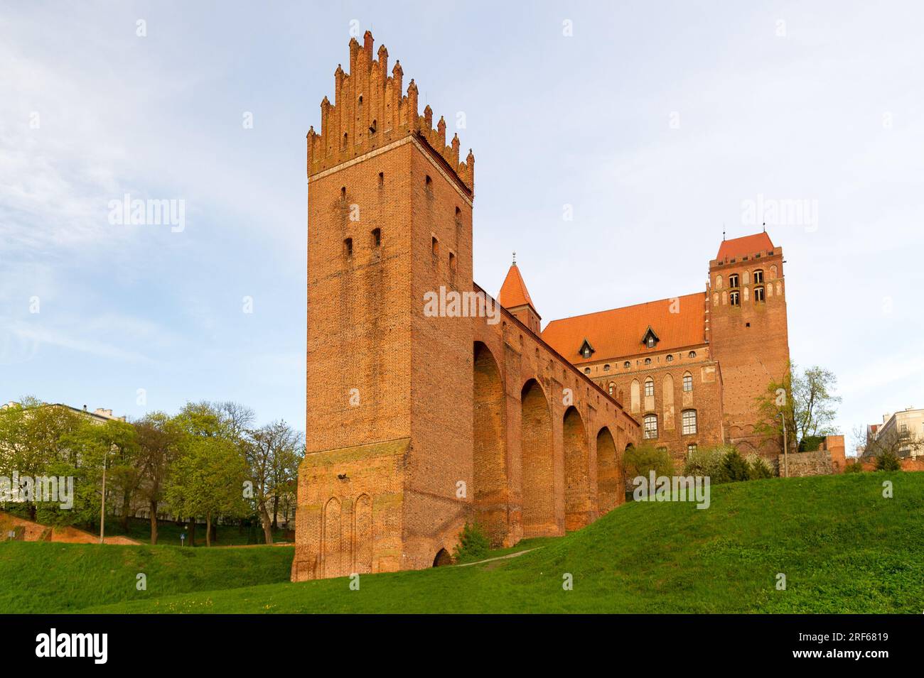Brick Gothic gdanisko (dansker) of Brick Gothic castle a chapter house ...