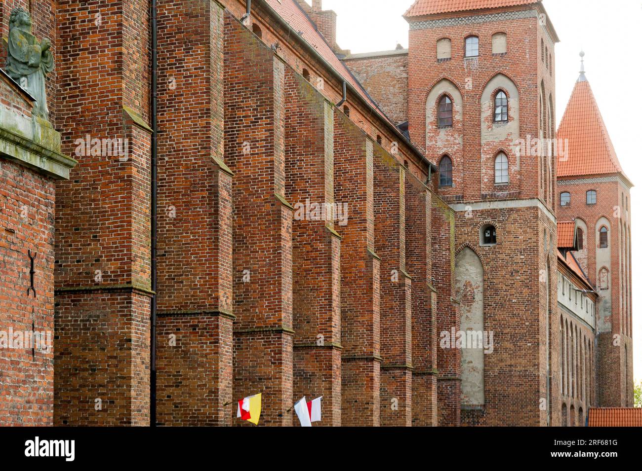 Brick Gothic castle a chapter house of Bishopric of Pomesania built in ...