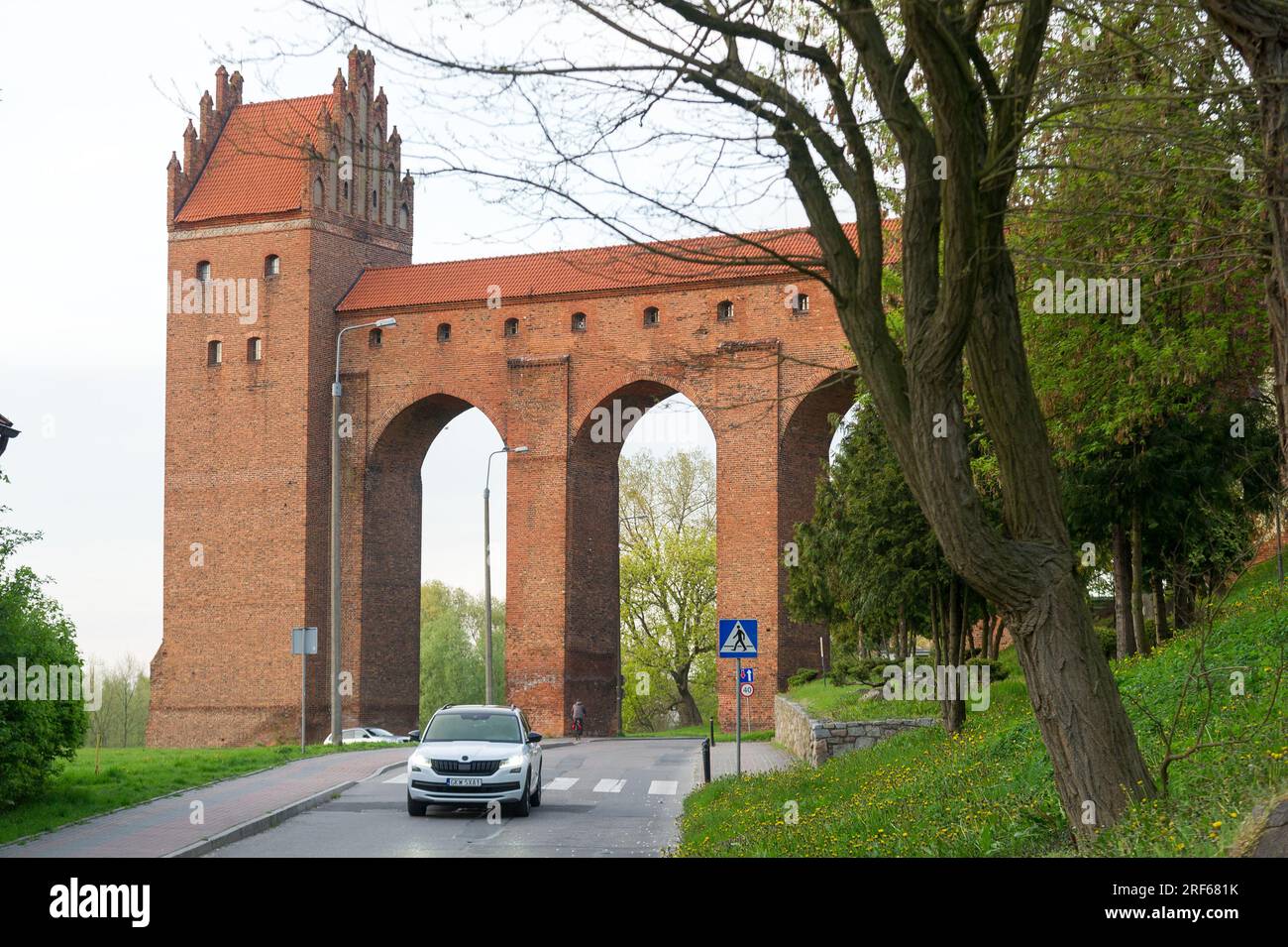 Brick Gothic gdanisko (dansker) of Brick Gothic castle a chapter house ...
