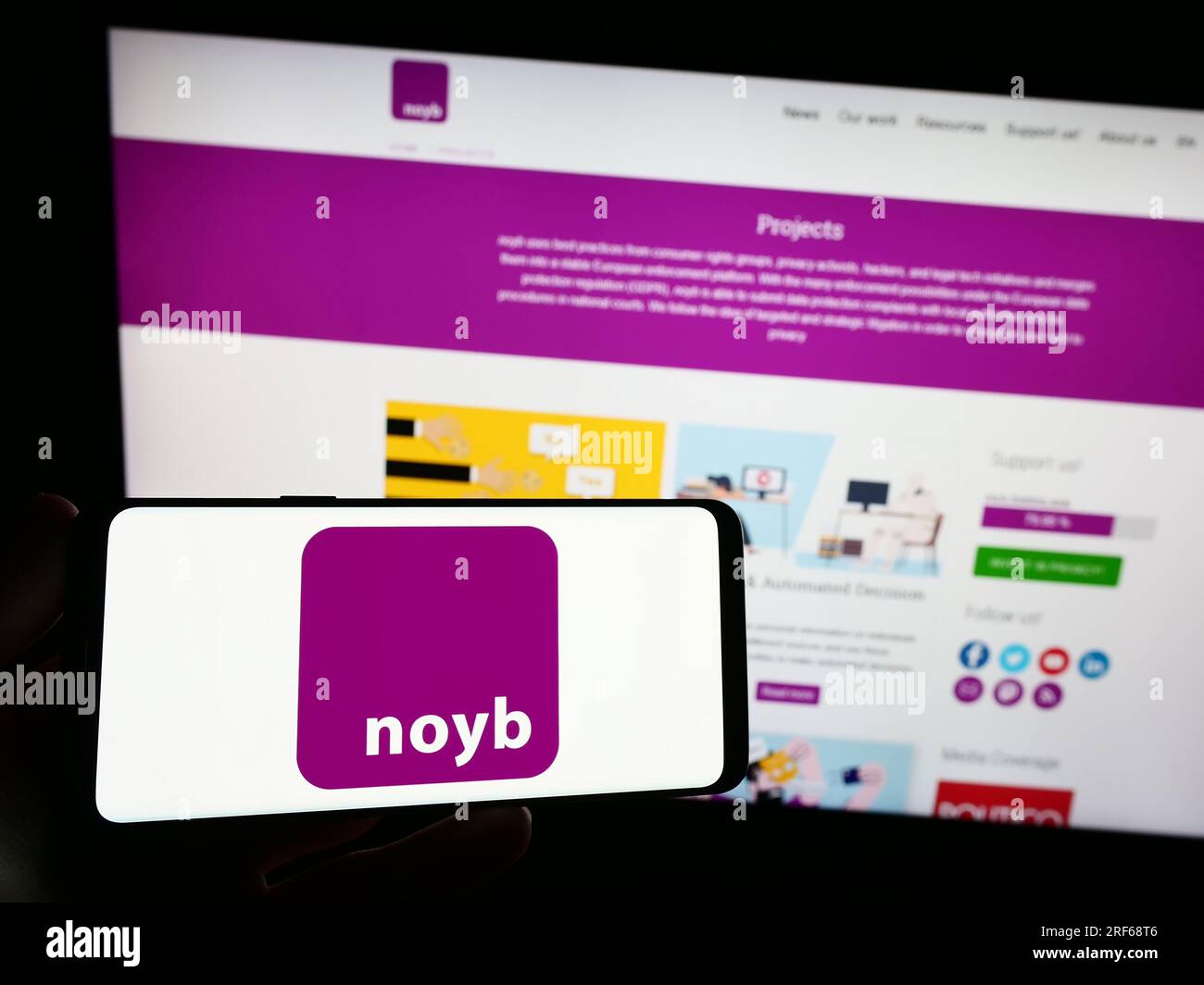 Noyb logo hi-res stock photography and images - Alamy