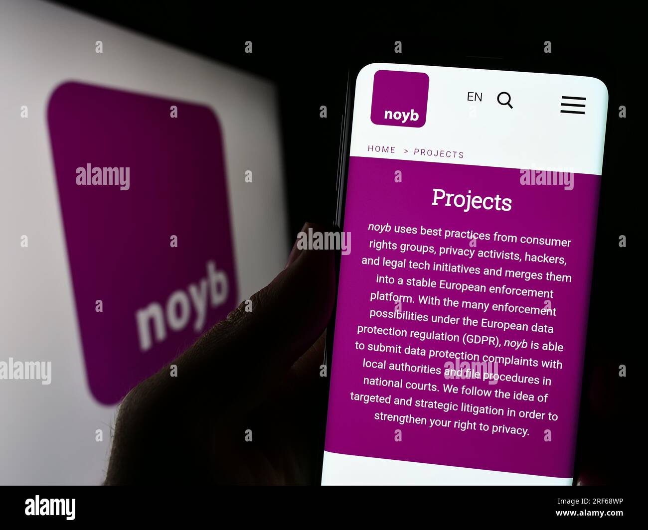 Noyb logo hi-res stock photography and images - Alamy