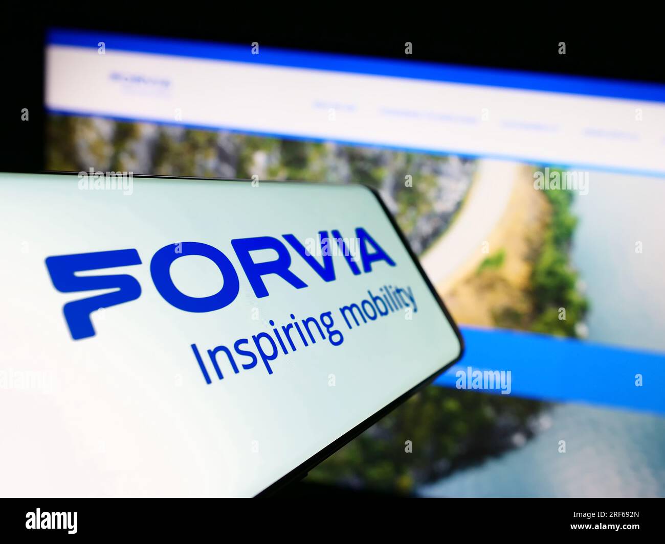 Forvia logo hi-res stock photography and images - Alamy