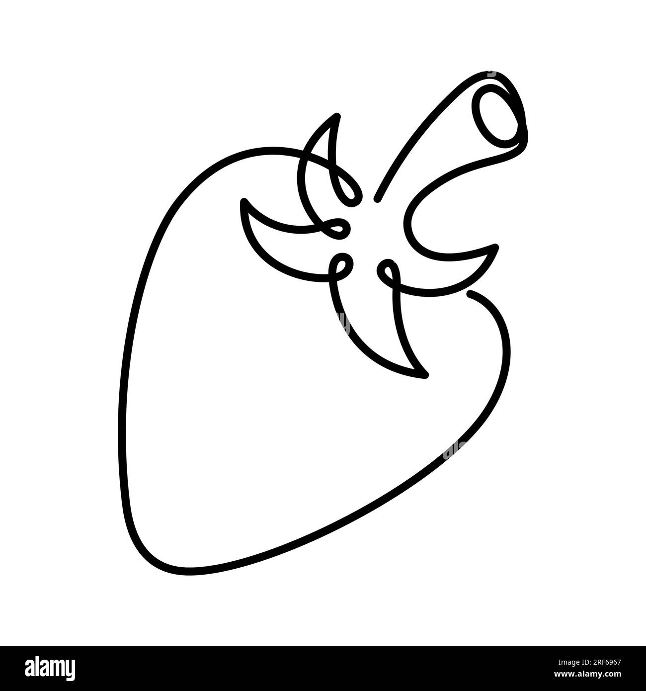 Strawberry icons. Single line art style strawberry. Abstract creative ...