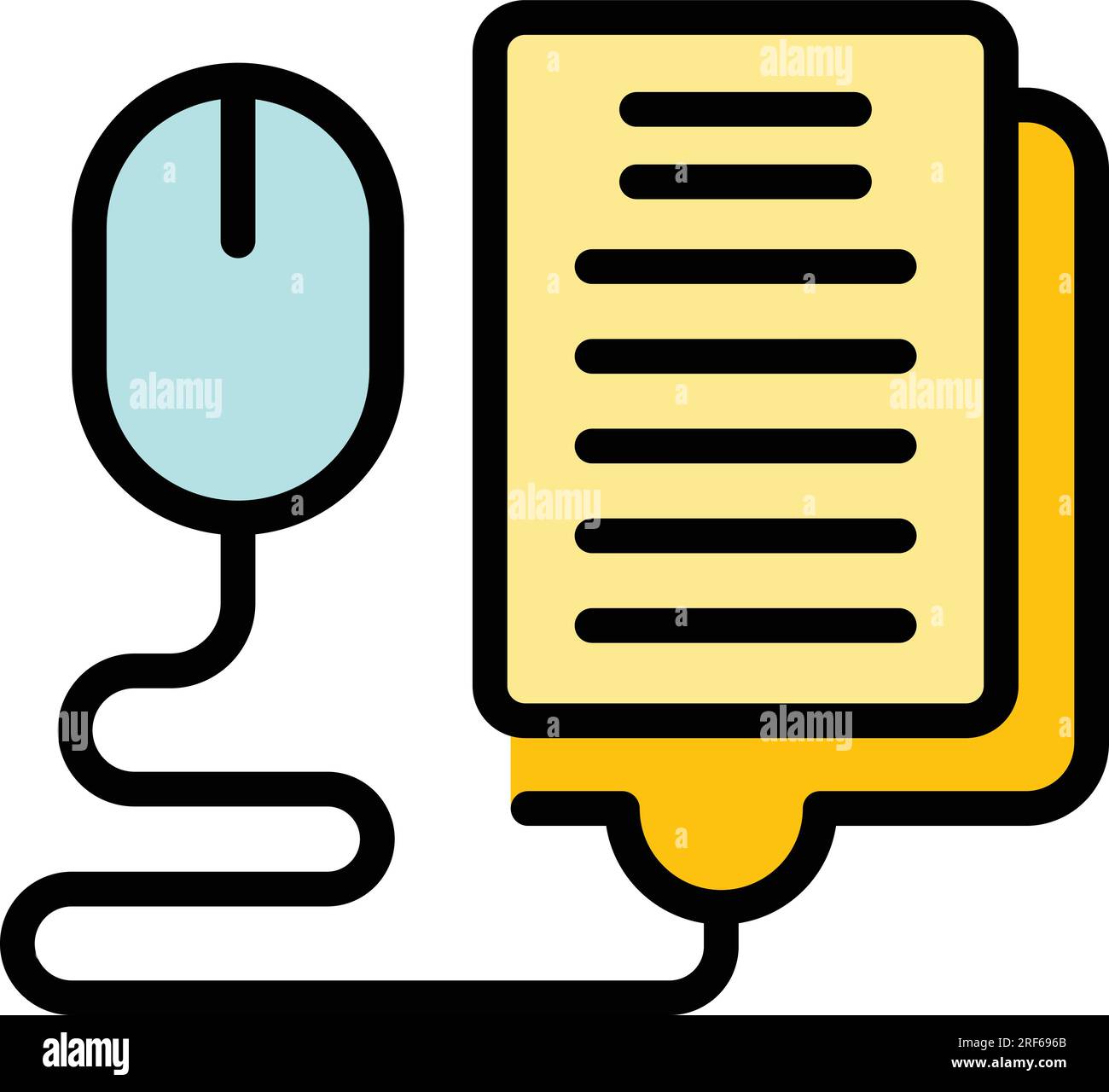 Computer homework icon outline vector. Kid school. Child study color ...