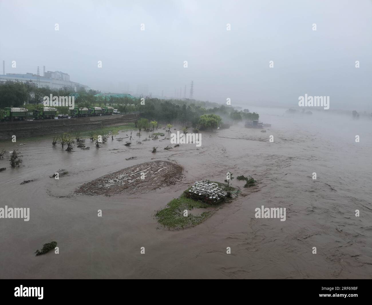 Beijing, China. 01st Aug, 2023. BEIJING, CHINA - AUGUST 1, 2023 - Flood ...