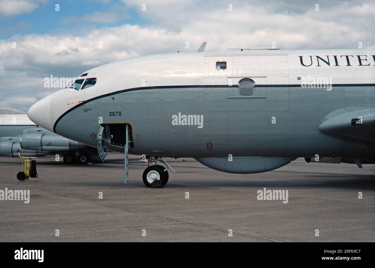 A Boeing OC-135B Surveillance aircraft of the United States Air Force ...