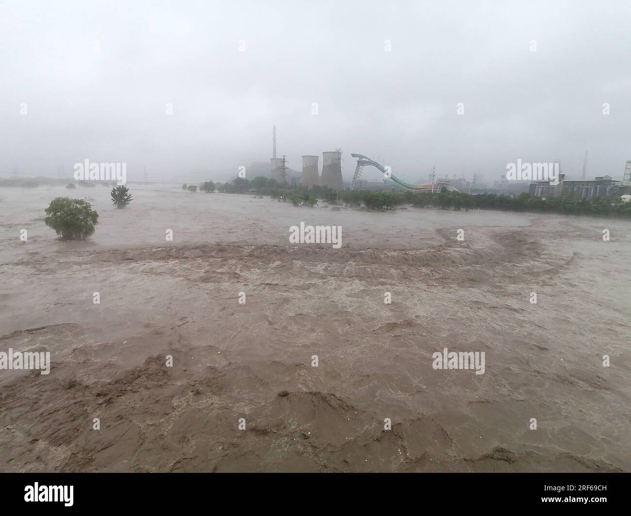 Beijing, China. 01st Aug, 2023. BEIJING, CHINA - AUGUST 1, 2023 - Flood ...