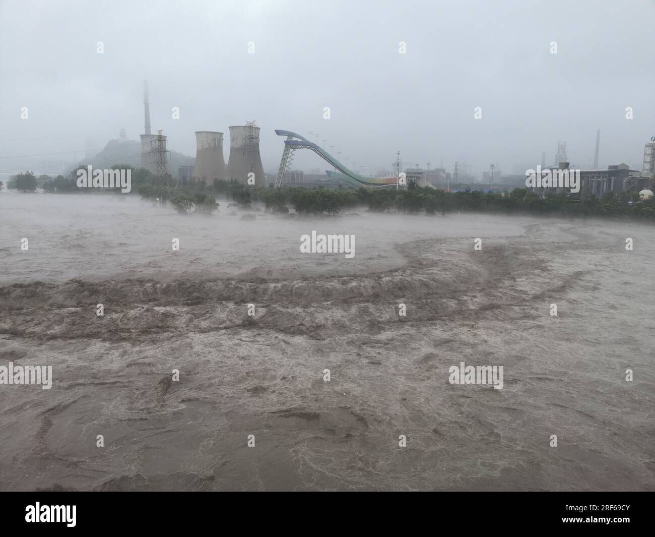 Beijing, China. 01st Aug, 2023. BEIJING, CHINA - AUGUST 1, 2023 - Flood ...