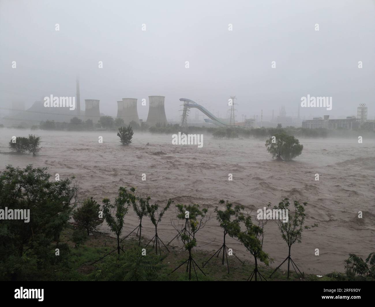 Beijing, China. 01st Aug, 2023. BEIJING, CHINA - AUGUST 1, 2023 - Flood ...