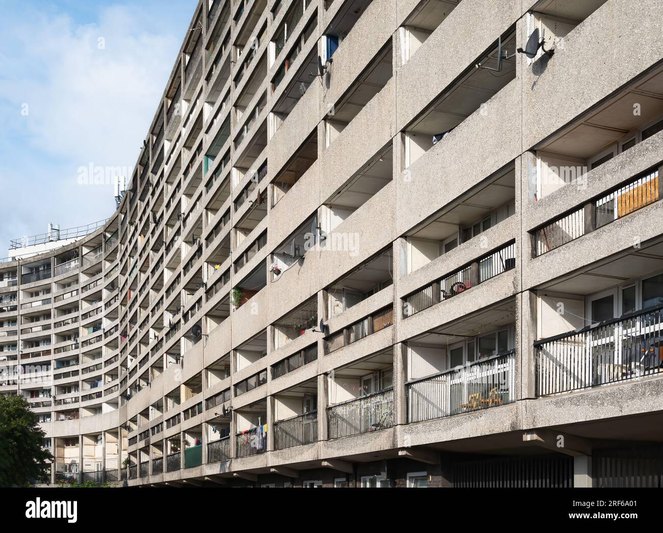 Edinburgh, Scotland, UK - Cables Wynd House (Banana Flats) by Alison ...