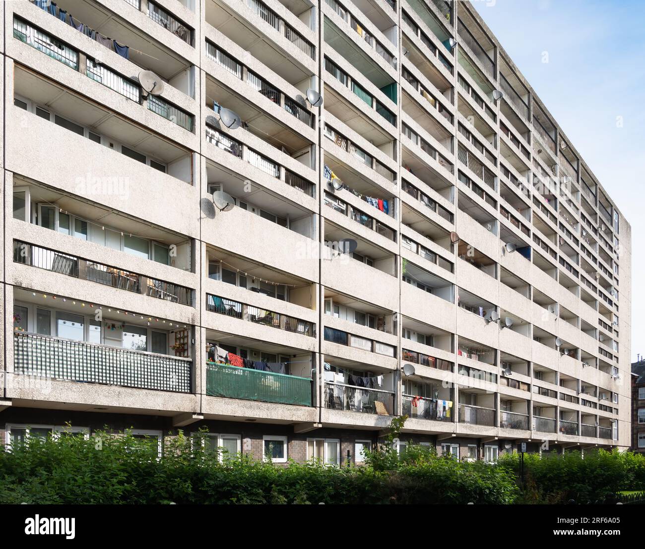 Edinburgh, Scotland, UK - Cables Wynd House (Banana Flats) by Alison ...
