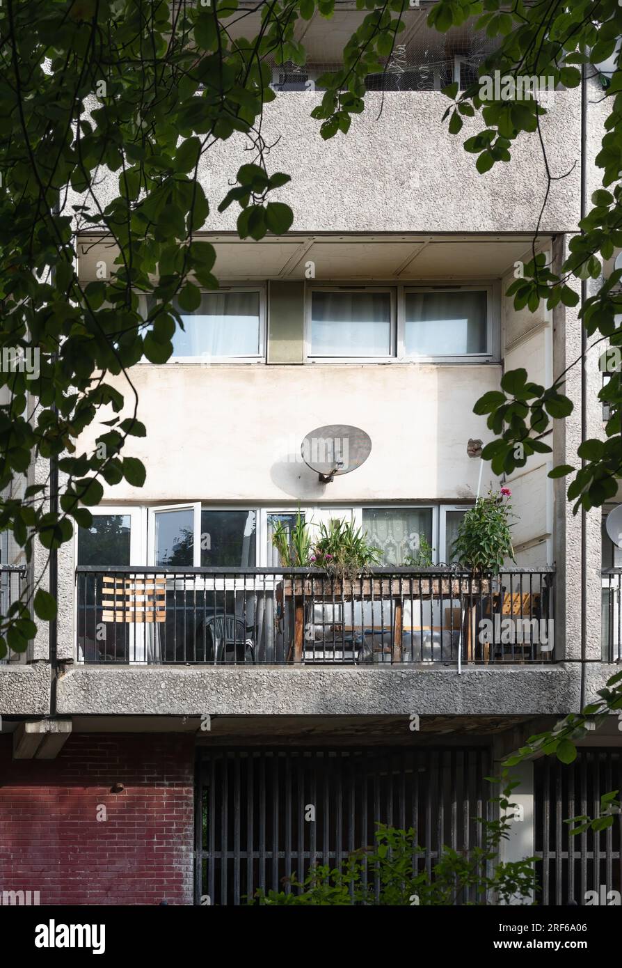 Edinburgh, Scotland, UK - Cables Wynd House (Banana Flats) by Alison ...