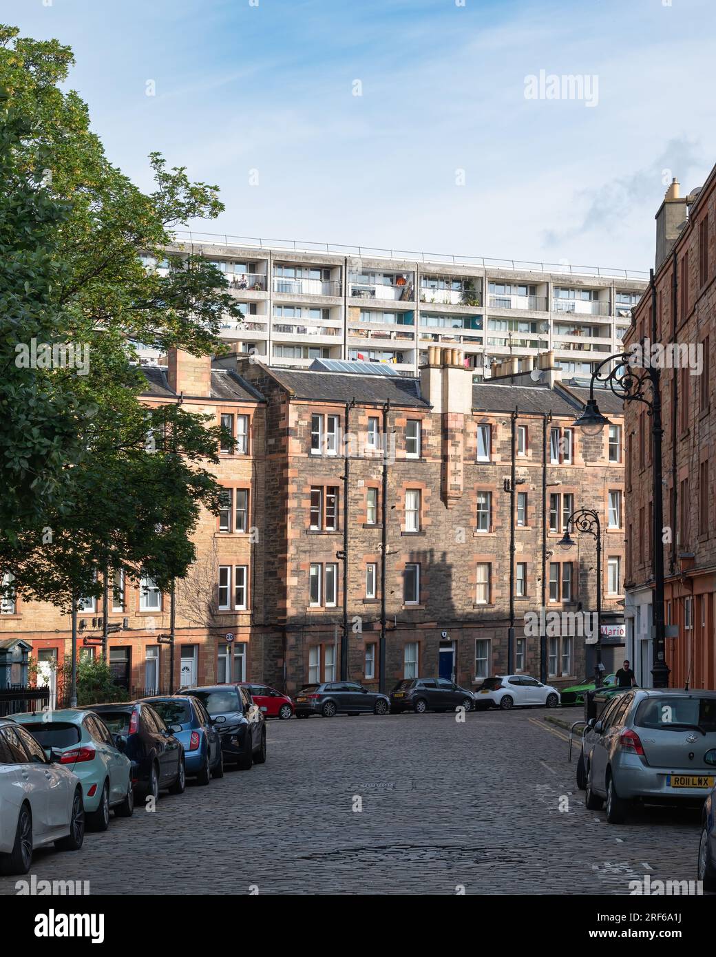Edinburgh, Scotland, UK - Cables Wynd House (Banana Flats) by Alison ...