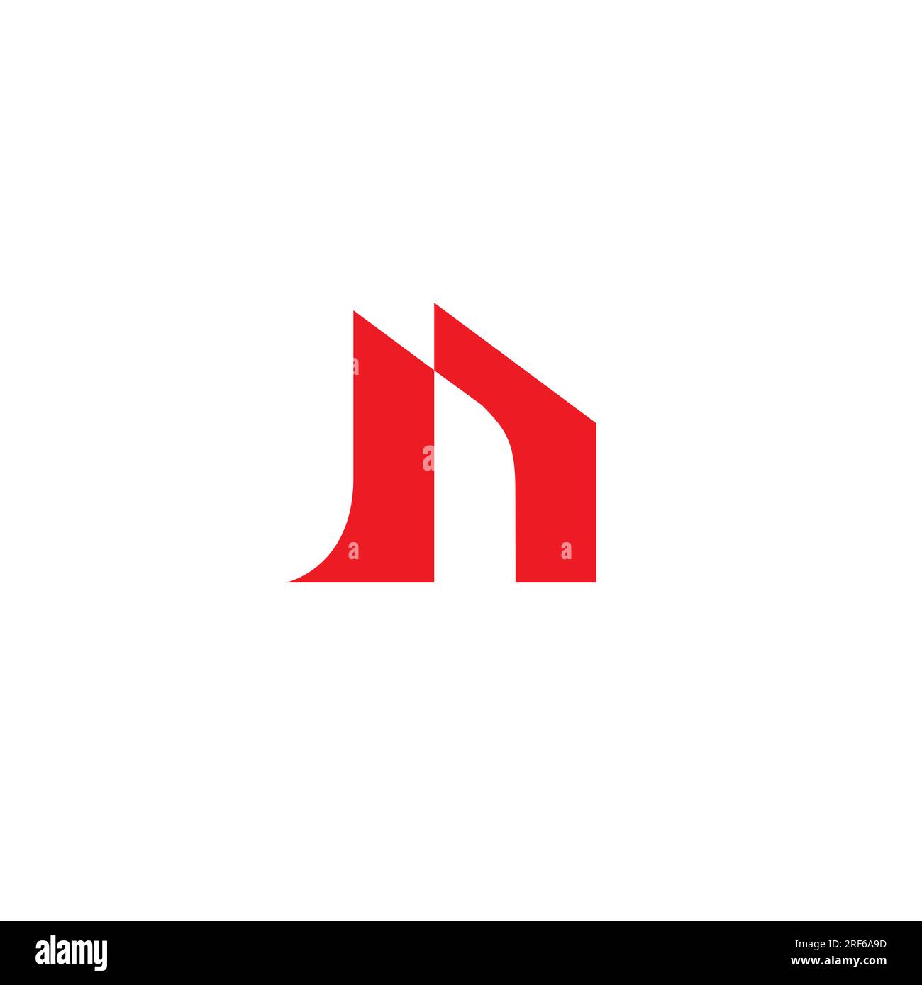 N Building Logo Design. Letter N Icon Stock Vector Image & Art - Alamy