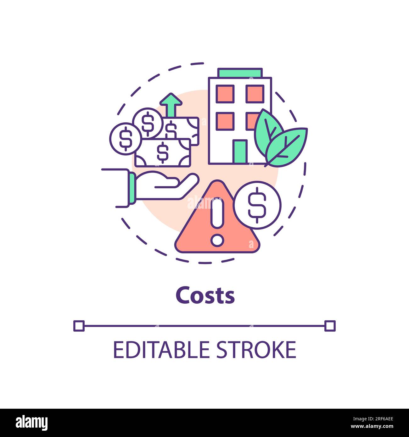 Office costs Stock Vector Images - Alamy