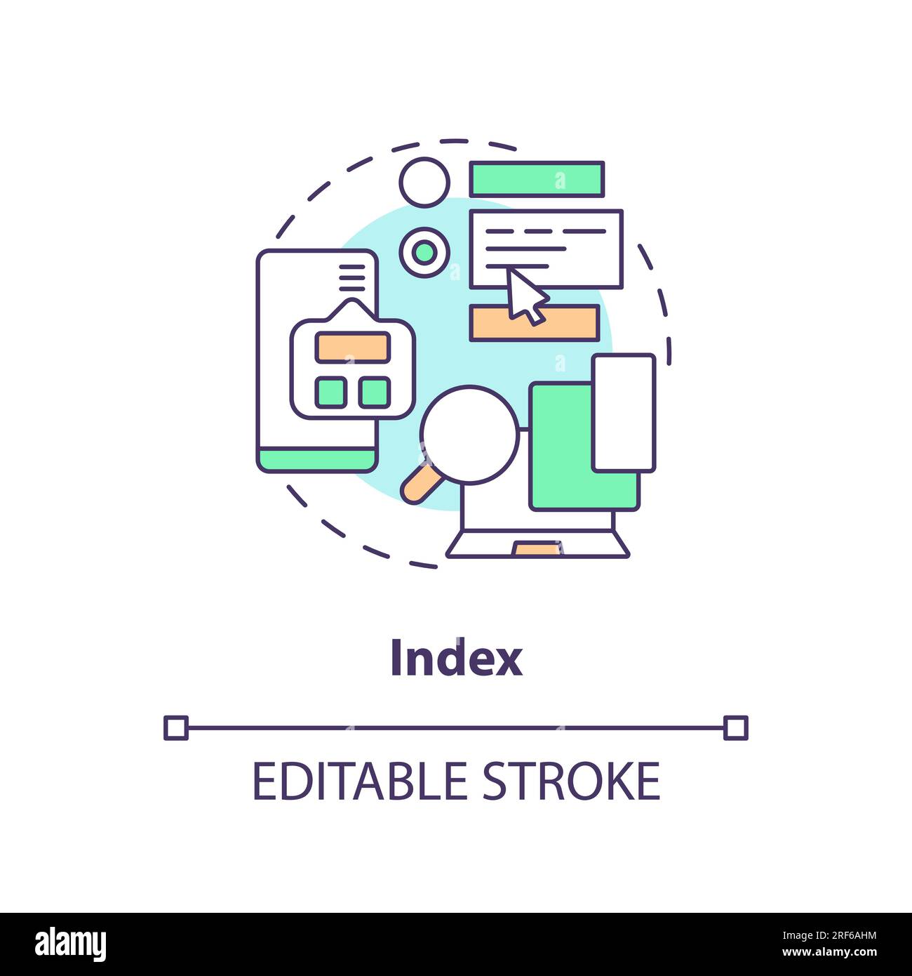 Infographic indexing element Stock Vector Images - Alamy