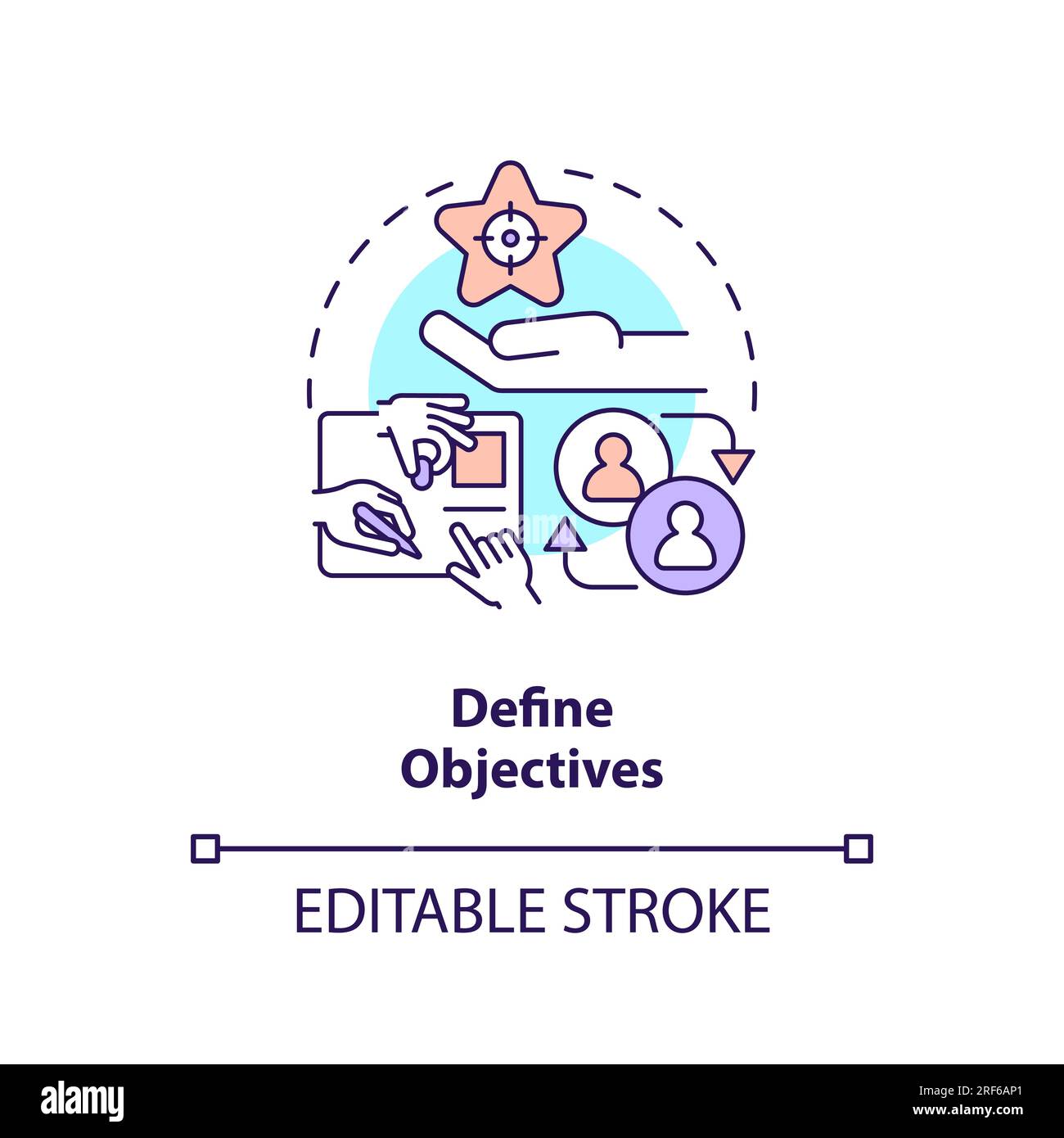 Communication objectives Stock Vector Images - Alamy