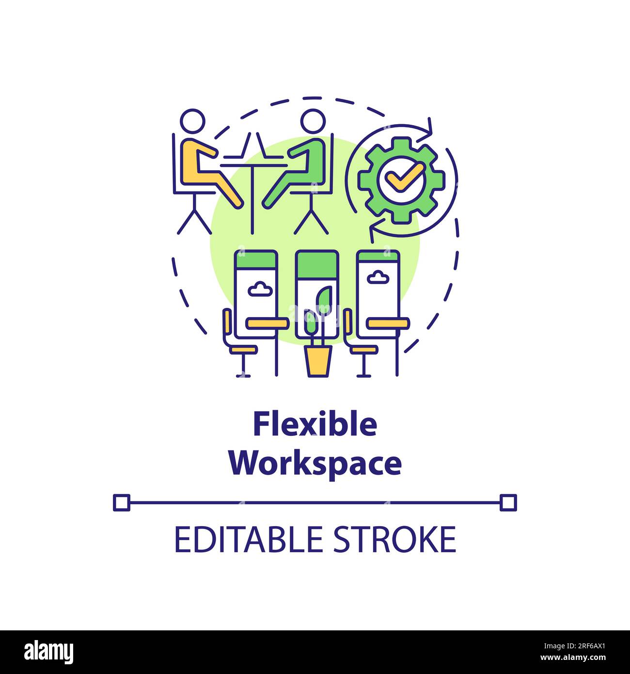 Customizable workspace hi-res stock photography and images - Alamy