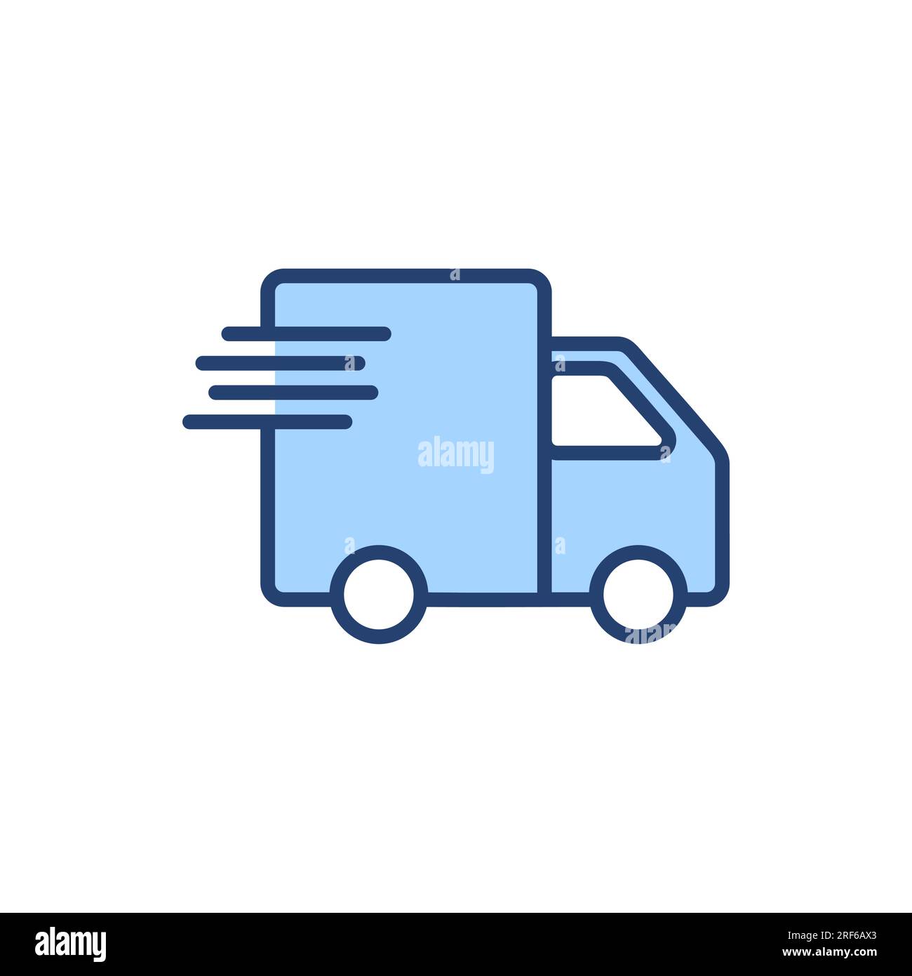 Delivery truck icon vector. Delivery truck sign and symbol. Shipping ...