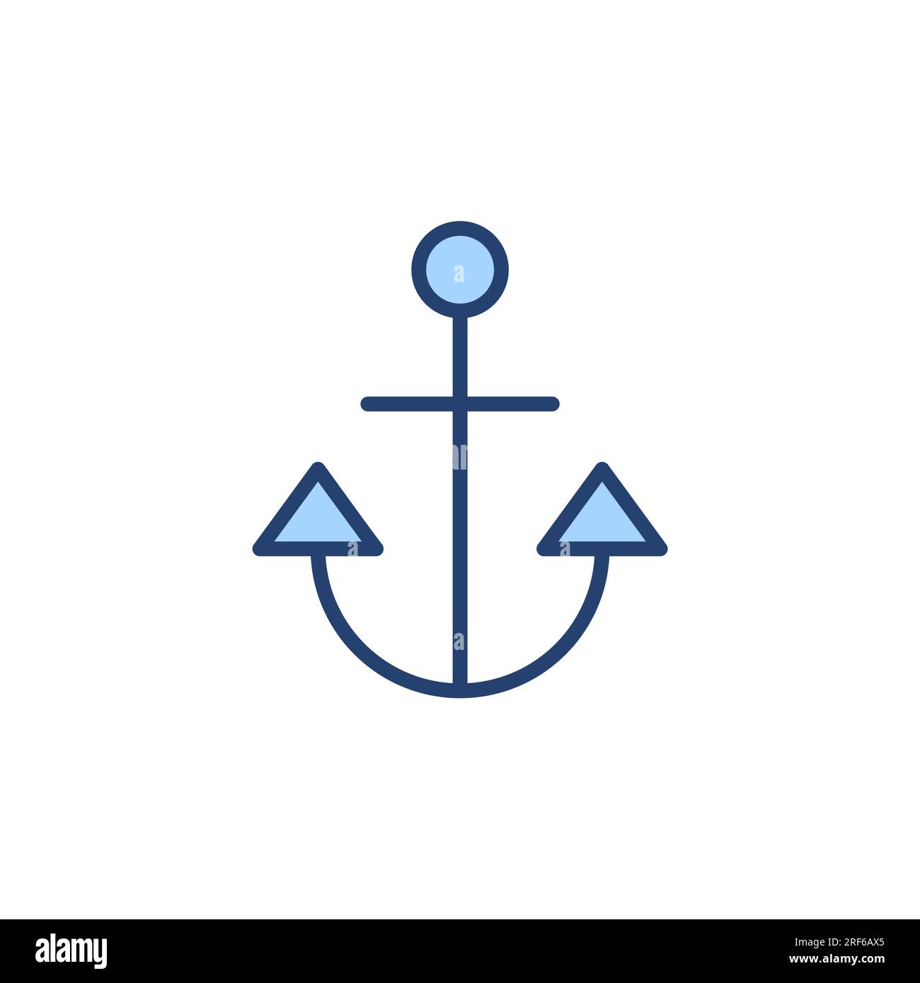 Anchor icon vector. Anchor sign and symbol. Anchor marine icon Stock ...