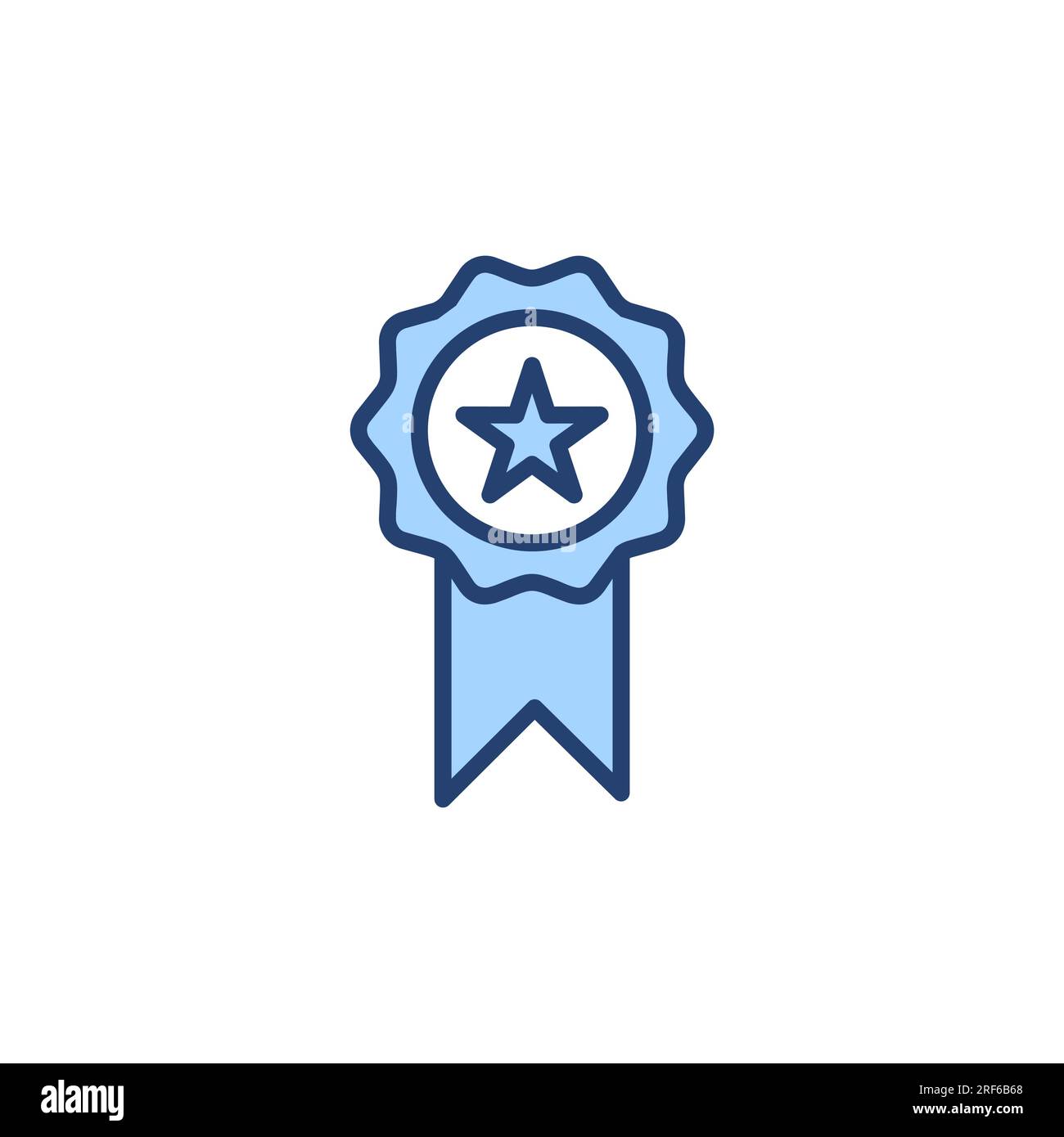 Badge icon vector. Awards icon vector. Achieve sign and symbols Stock ...