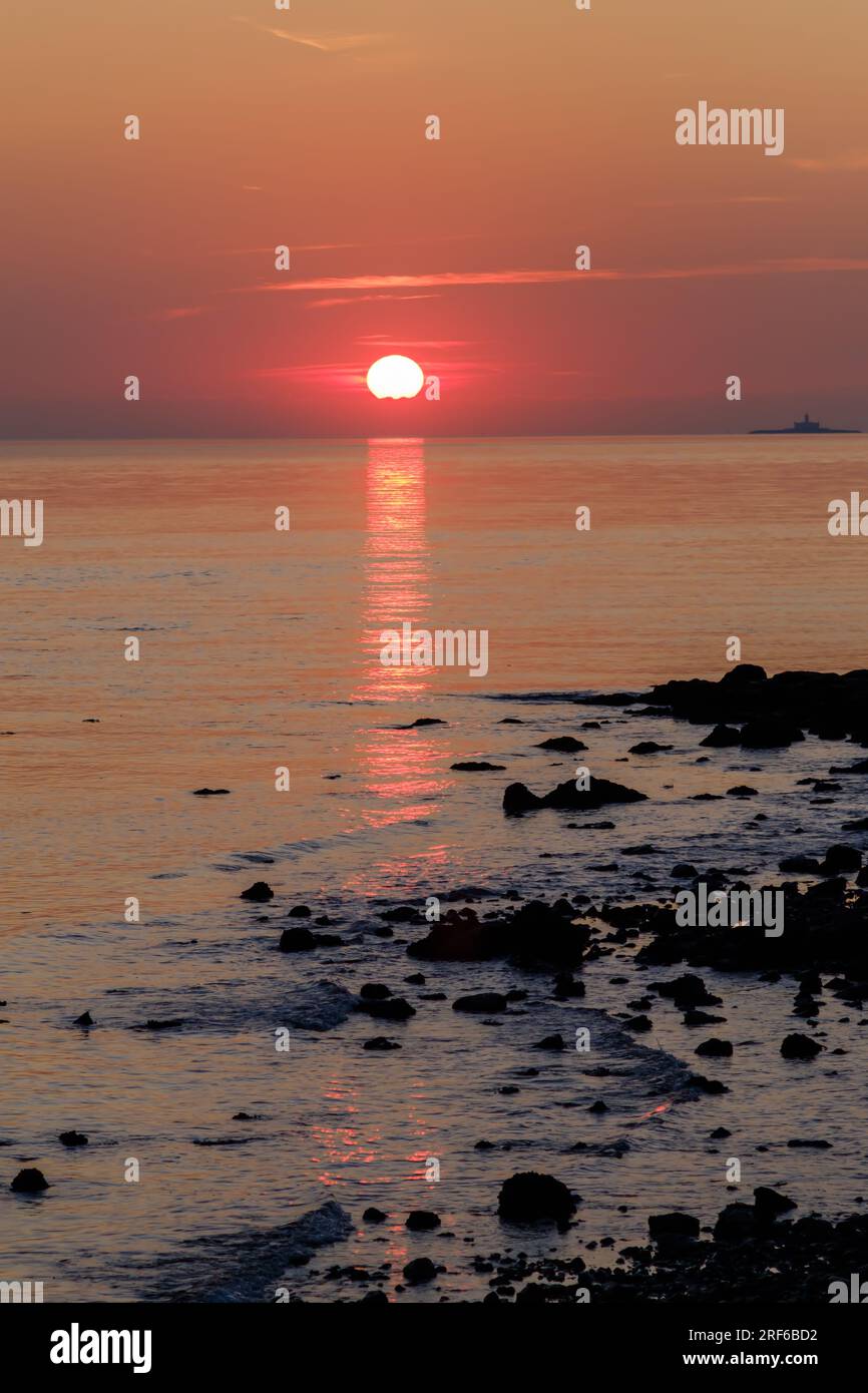 Beautiful evening sunset in portuguese hi-res stock photography and ...