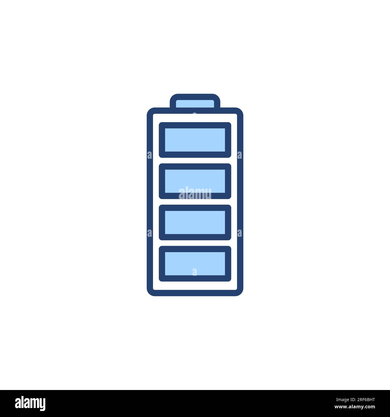 Battery icon vector. battery Charging sign. battery charge level Stock ...